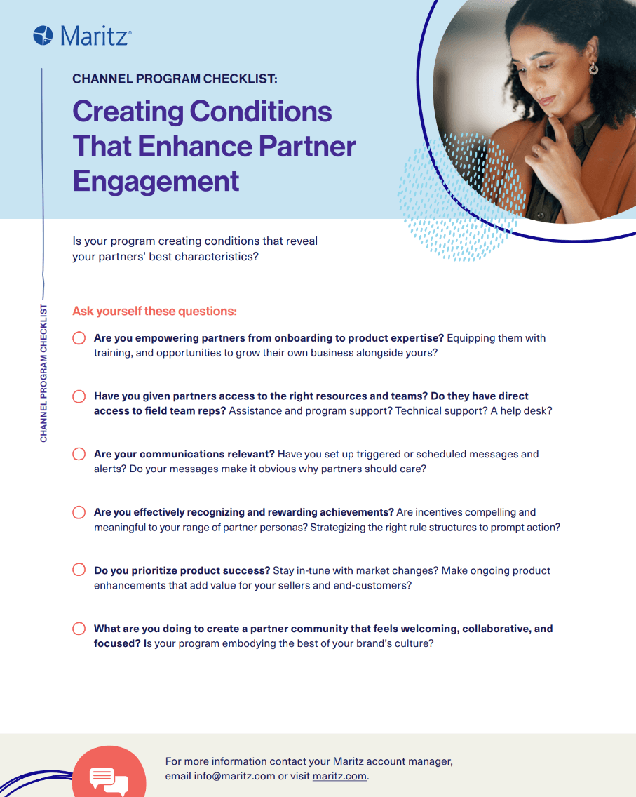 Creating Conditions That Enhance Partner Engagement | Maritz